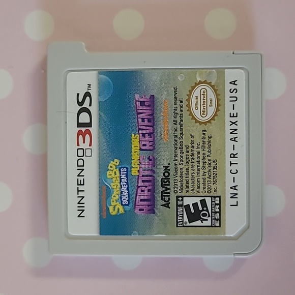 Nintendo | Other | Nintendo 3ds Spongebob Squarepants Planktons Robotic ...